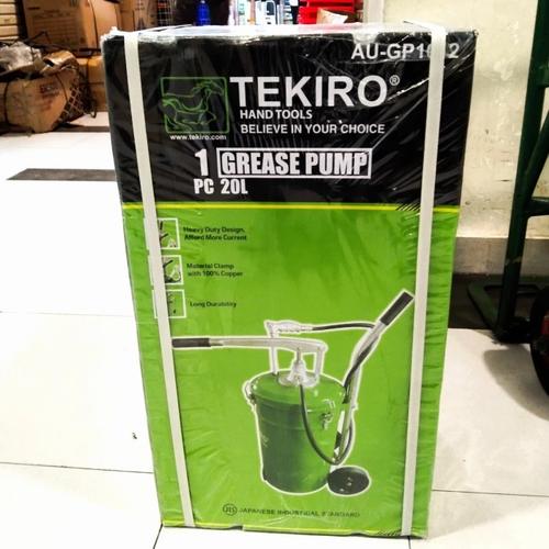 Jual Tekiro GP1012 Drum Pompa Gemuk 20 Liter Grease Pump 20 Liter GP ...