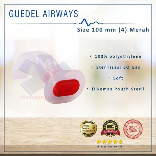 Jual TERLARIS Guedel Airway / oropharyngeal airway / OPA / pattern ...