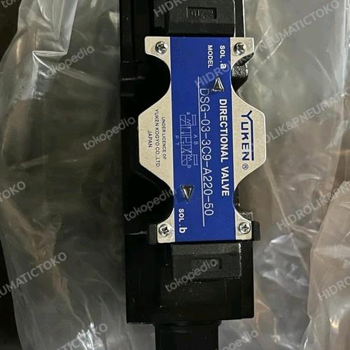 Jual Solenoid Yuken DSG 03-3C9-D24-50 /Solenoid Double Coil DSG-03 ...