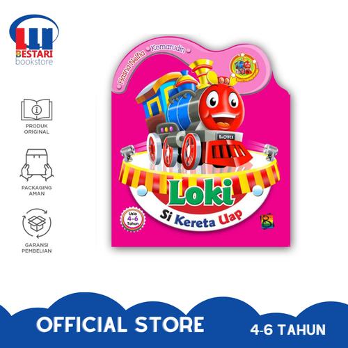 Promo buku anak seri transportasi bestari kids - loki kereta api - Jakarta Timur ...