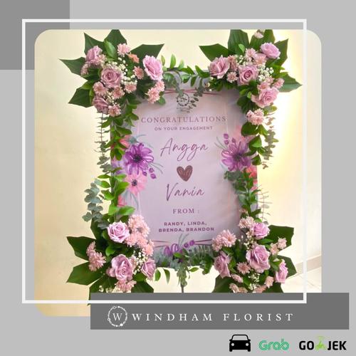 Promo Karangan Bunga Papan Digital Indoor Promo | Murah Free Kirim ...