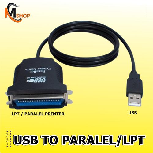 Jual Kabel Converter USB to Paralel Printer Port Parallel 36 Pin-USB to ...