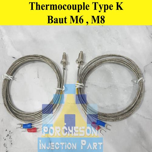 Jual Thermocouple Type K Baut Thermocouple baut M6 M8 - Kota Tangerang ...