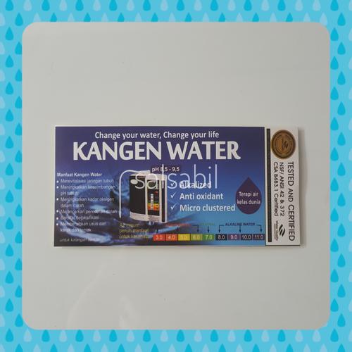 Jual Stiker kangen 5 liter panjang - Kab. Sukoharjo - SALSABIL Water ...