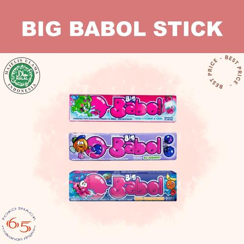 Jual permen karet Big Babol Stick 12. chewing gum. Pak - Kota Bandung ...