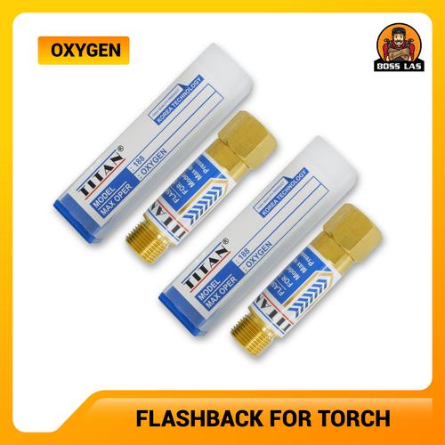 Jual Flashback Flash Back Arrestor Torch Gagang Blender Las OXY/LPG & ACY - Torch OXY - Jakarta ...