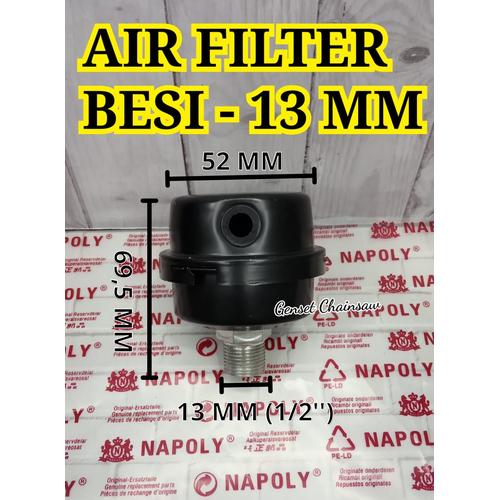Promo Air Filter Besi Udara Compressor 13MM Saringan Kompressor 1/2 ...