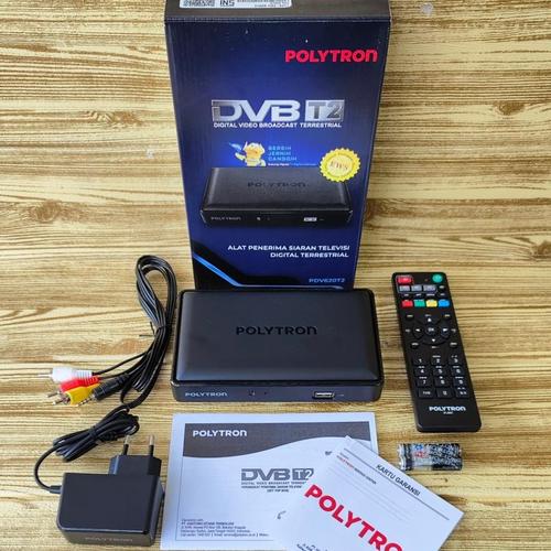 Jual SET TOP BOX / STB POLYTRON TV DIGITAL T2 DBV PDV 700 600 620 ...