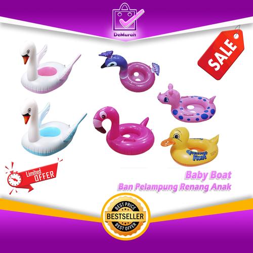 Promo Baby Boat - Ban Pelampung Renang Anak Bebek Angsa Flamingo Merak ...