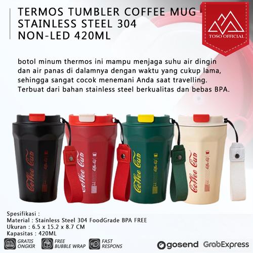 Jual TERMOS KOPI COLA TUMBLER BOTOL MINUM COFFEE MUG THERMOS CUP GELAS ...