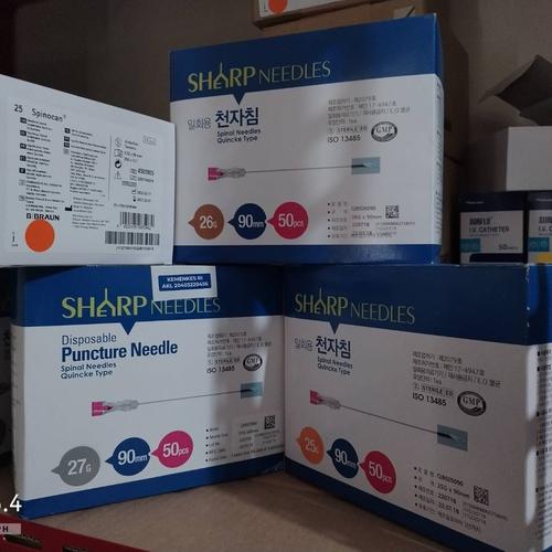 Jual Spinal Needle Merk Sharp Needle 27G 25G 26G Ecer Pcs - Sharp ...