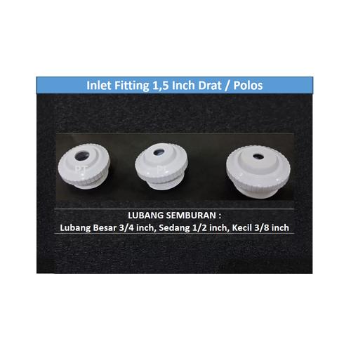 Jual Inlet Kolam Renang 1.5 Inch Inlet fitting Polos Drat Kolam Renang ...