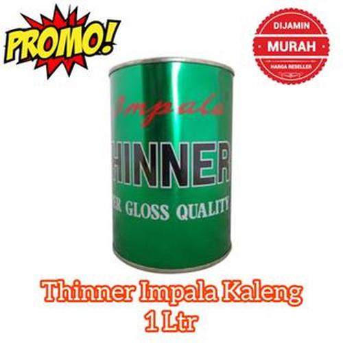 Jual Thinner Impala Kaleng Hijau Pengencer Campuran Cat Besi Kayu Minyak - Kota Tangerang ...