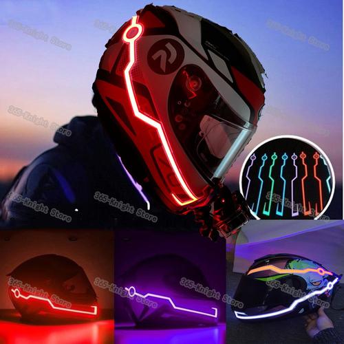 Jual Sticker helm motor Lampu LED Strip stiker nyala aksesoris ...