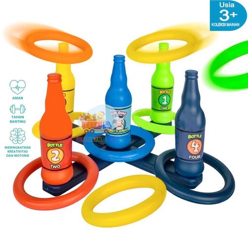 Promo Mainan ketangkasan anak ring a bottle lempar gelang cincin ke ...