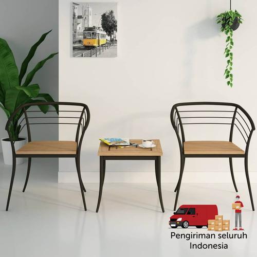 Jual Kursi meja teras taman balkon minimalis set besi LUAR BANDUNG - 2 ...