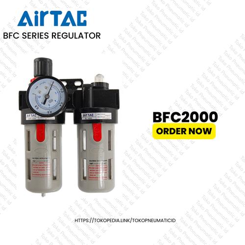 Jual Air Filter Regulator Combination AIRTAC, BFC2000 1/4'' - Jakarta Pusat - Toko Pneumatic Id ...
