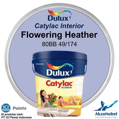 Jual CAT DULUX CATYLAC INTERIOR 5 KG - FLOWERING HEATHER 80BB 49/174 ...