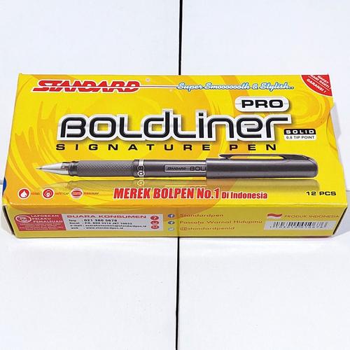 Jual Standard BoldLiner Pro 1.0 mm (per lsn) - Hitam - Jakarta Utara ...