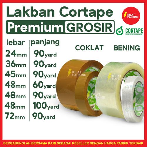 Jual Lakban / Isolasi / Selotip Cortape Grosir Murah Harga Ekonomis ...