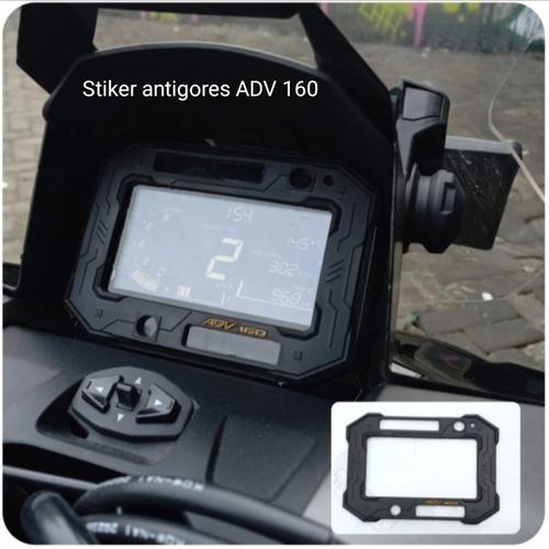 Jual Stiker Antigores Speedometer ADV 160 karet rubber - gold - Kota ...