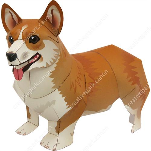 Jual Kerajinan Papercraft DIY Dog Series B / Seri Anjing B - isi 5 ...
