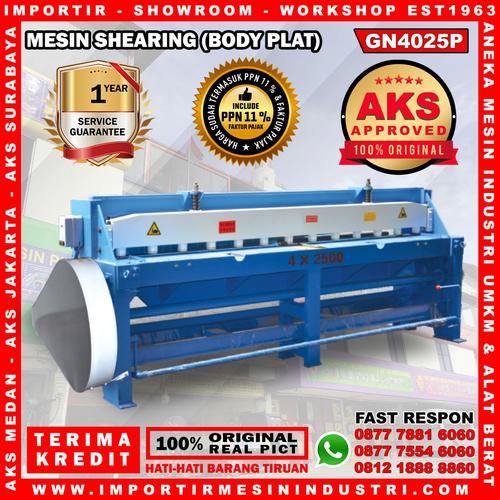 Jual Mesin Shearing Potong Plat - GN4025P 4 x 2500mm Shearing Machine ...