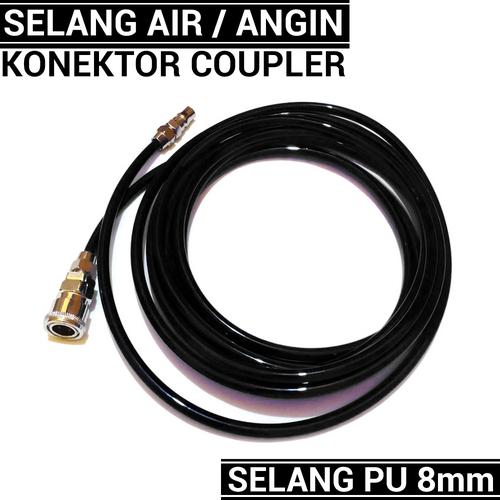 Jual Selang Air / Selang Angin Lengkap dengan konektor Coupler Sepasang ...