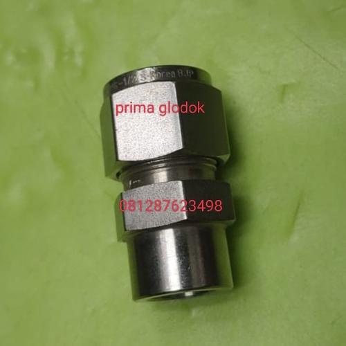 Jual Weld connector ss316 1/2od x 1/2 sw/sock weld connector 1/2 x 1/2 ...
