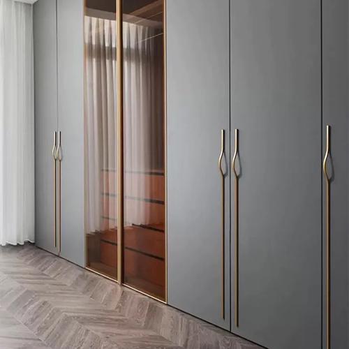 Jual Pulse Line Gold Handle Wardrobe Pull Tarikan Lemari Emas Gagang ...