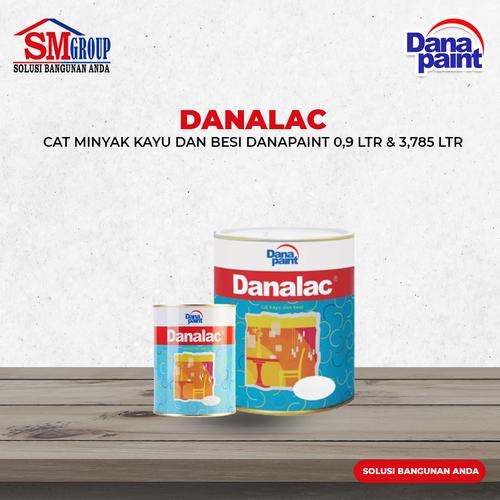 Jual Cat Minyak DANALAC Danapaint | Cat Kayu & Besi - 083-3568, 0.9 Ltr ...