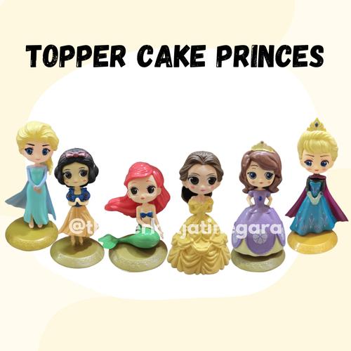 Jual TOPPER CAKE PRINCESS FIGURE / CAKE TOPPER PRINCESS DISNEY / PCS ...