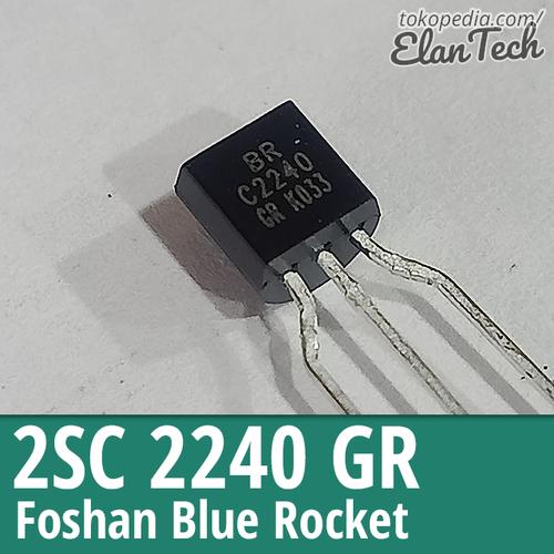 Jual Transistor 2SC2240 Original Blue Rocket C2240 2SC2240GR NPN ...