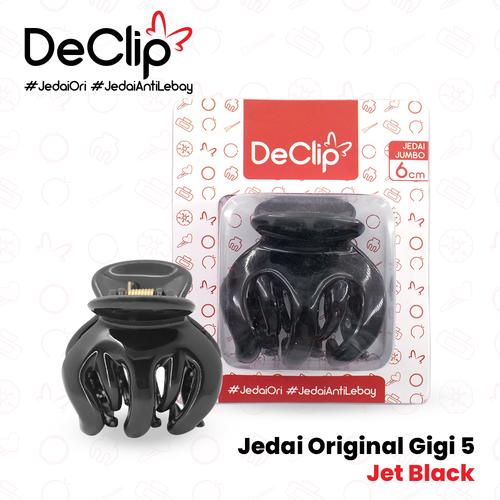 Promo DeClip Jedai Original Gigi 5 ukuran 6cm Warna Gelap - Jet Black - Kab. Tangerang - Declip ...