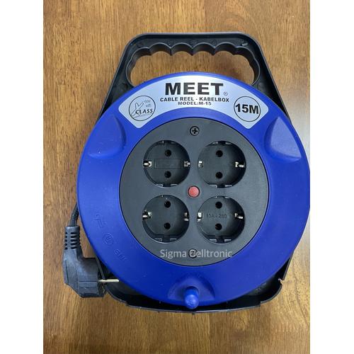 Jual Rol kabel Meet 10 / 15 meter. stop kontak sambungan olor kabel ...