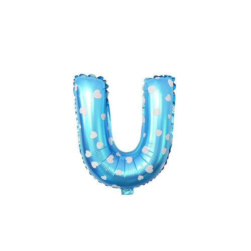 Promo DOS Balon Foil Huruf Motif Bintang ±40cm Ballon Abjad Alphabet ...