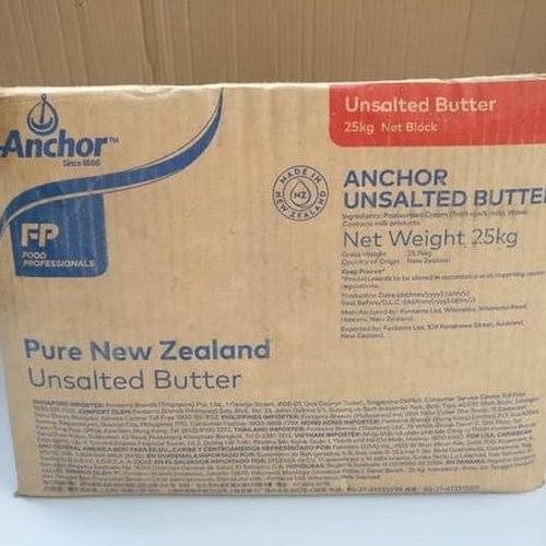 Jual Anchor butter unsalted 25kg harga grosir - Kota Tangerang Selatan ...