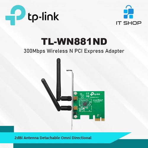 Jual TP-Link TL-WN881ND 300Mbps Wireless N PCI Express Adapter - Kota Malang - IT-SHOP-ONLINE ...