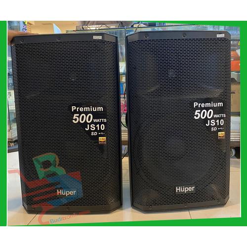 Jual Paket Sound System Speaker Aktif Huper JS 10 + Mixer Ashley ...