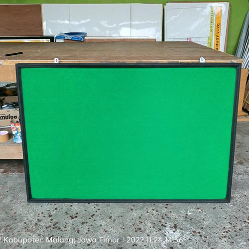 Jual papan mading. mading kain besar 120 x 80 cm. papan pengumuman ...