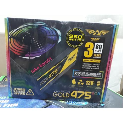 Jual PSU Armaggeddon Voltron pro GOLD pro 475X RGB Power Supply - Jakarta Pusat - KLIKACCCOMP ...