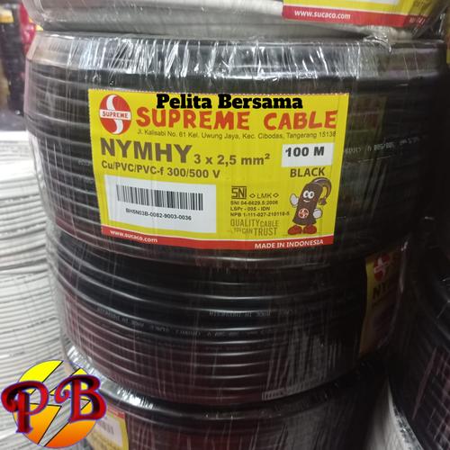 Jual Kabel NYYHY atau NYMHY 3 x 2.5 mm Supreme - 50 Meter - Jakarta Pusat - Toko Pelita Bersama ...