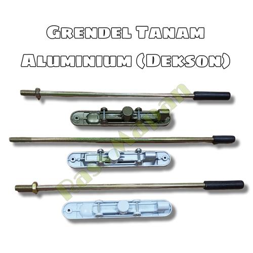 Jual Grendel Tanam Pintu Aluminium Alumunium Flush Bolt Dekson FB508 ...