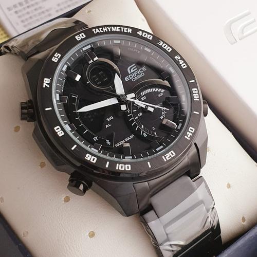 Jual Jam Tangan Pria Casio EDIFICE ECB-900MDC-1A ECB-900 Dual Time Black - Kota Surabaya ...