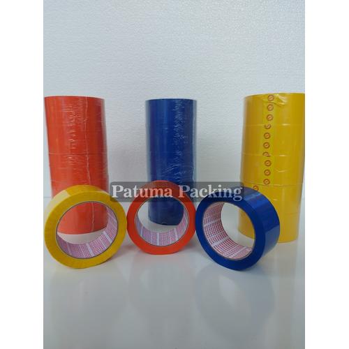 Jual Lakban Daimaru 100yard Warna Orange, Biru, Kuning Solasi Serbaguna ...