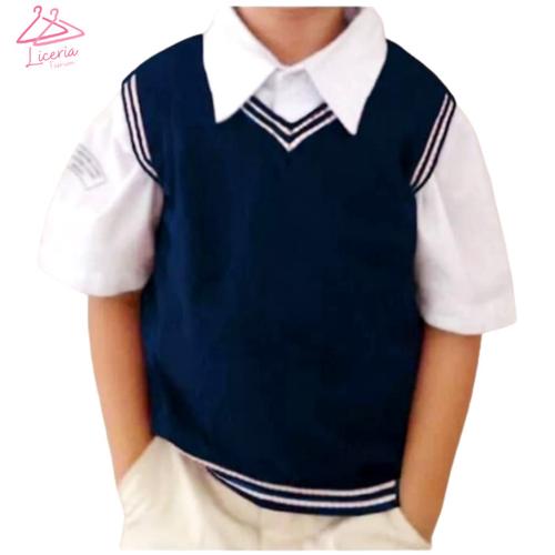 Jual Rompi Rajut Anak Sekolah Laki Laki Perempuan Model Vest Untuk TK ...