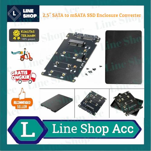 Jual Case mSATA to SATA 2.5" box Casing Converter - Jakarta Pusat ...