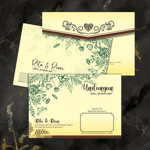 Jual Undangan Pernikahan Amplop, Surat Undangan Amplop Murah ...