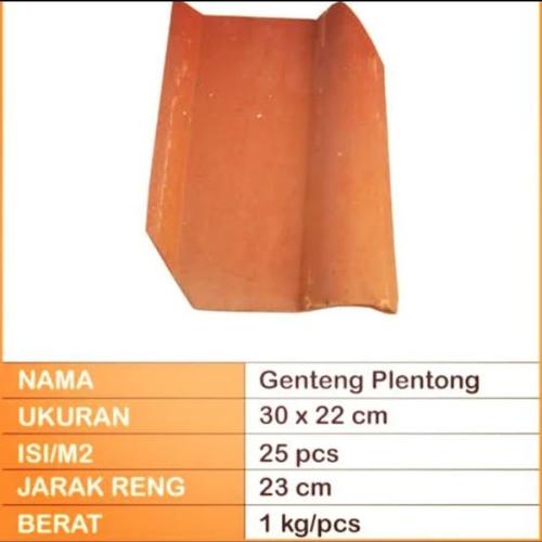 Jual genteng plentong plered - Kota Bandung - Roster malika berlian ...