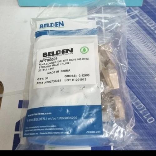 Jual Connector / konektor Balden RJ45 STP CAT6 [ BESI ] New Original ...